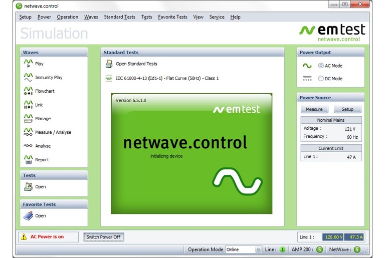 Programmable Multifunctional AC/DC Power Sources